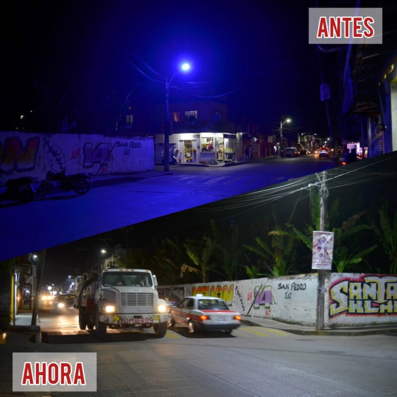 Gobierno municipal mejora alumbrado público con luz LED – Martinez Sin ...